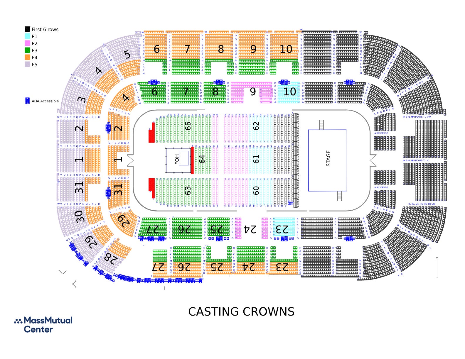 Casting Crowns MassMutual Center Casting Crowns MassMutual Center