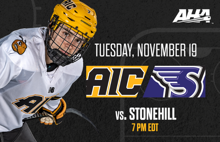 AIC Men's Hockey vs. Stonehill | MassMutual Center
